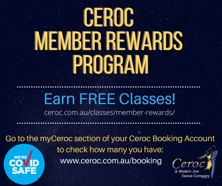 Ceroc Rewards - Earn FREE classes at Ceroc Sydney